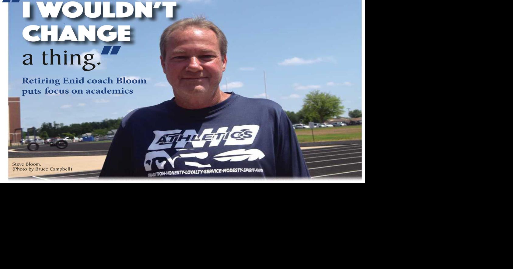 Retiring Bloom puts academics first as coach | Sports | enidnews.com