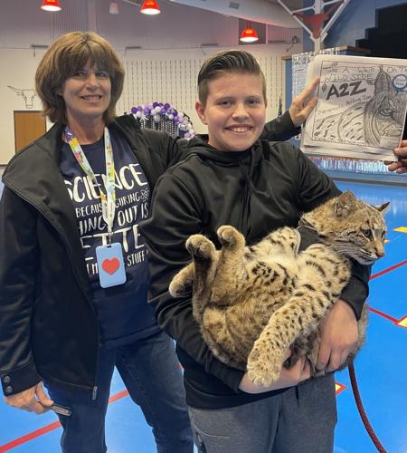 Contest winner meets favorite animal | Local News | enidnews.com