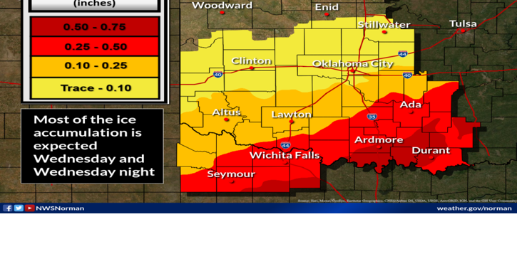 UPDATED: Enid area looks to escape worst of the winter weather in ...