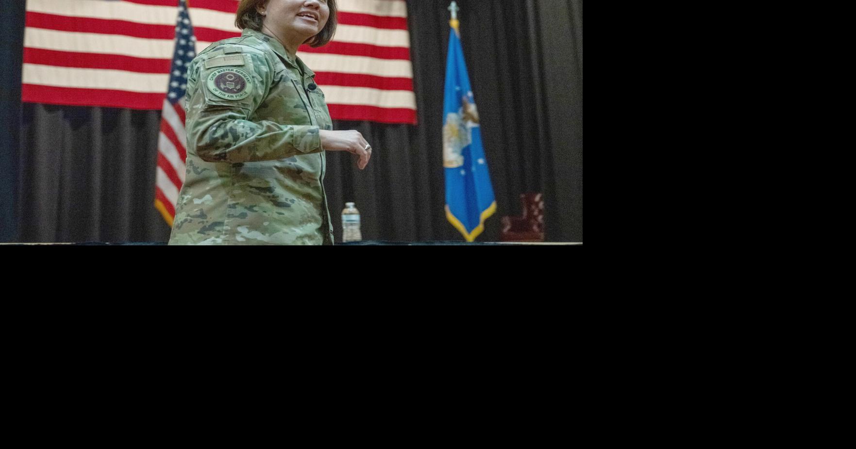 McConnell AFB Airmen show base initiatives to CMSAF | News | enidnews.com