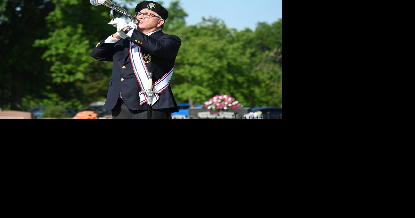 24 mournful notes: Memorial Day ceremony honored history of the "Taps ...