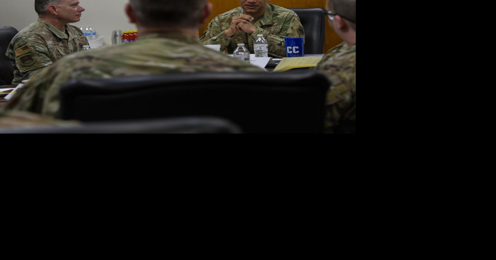 AETC command team spends time with enlisted educators | News | enidnews.com