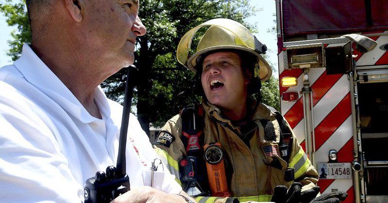 Deputy Chief Baker retires from Enid Fire Department "team ...