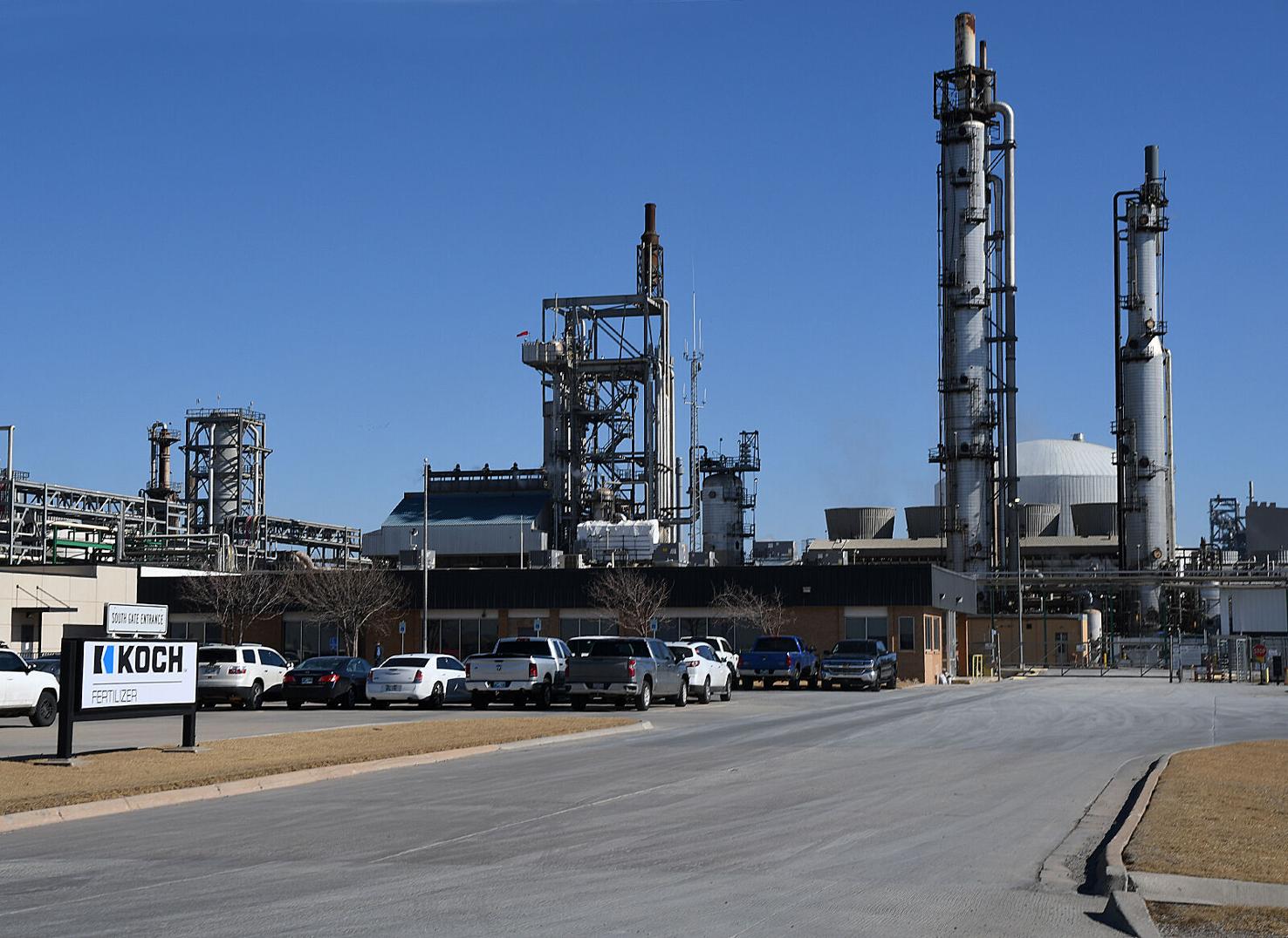 Koch wrapping up $150 million investment east of Enid | Progress ...
