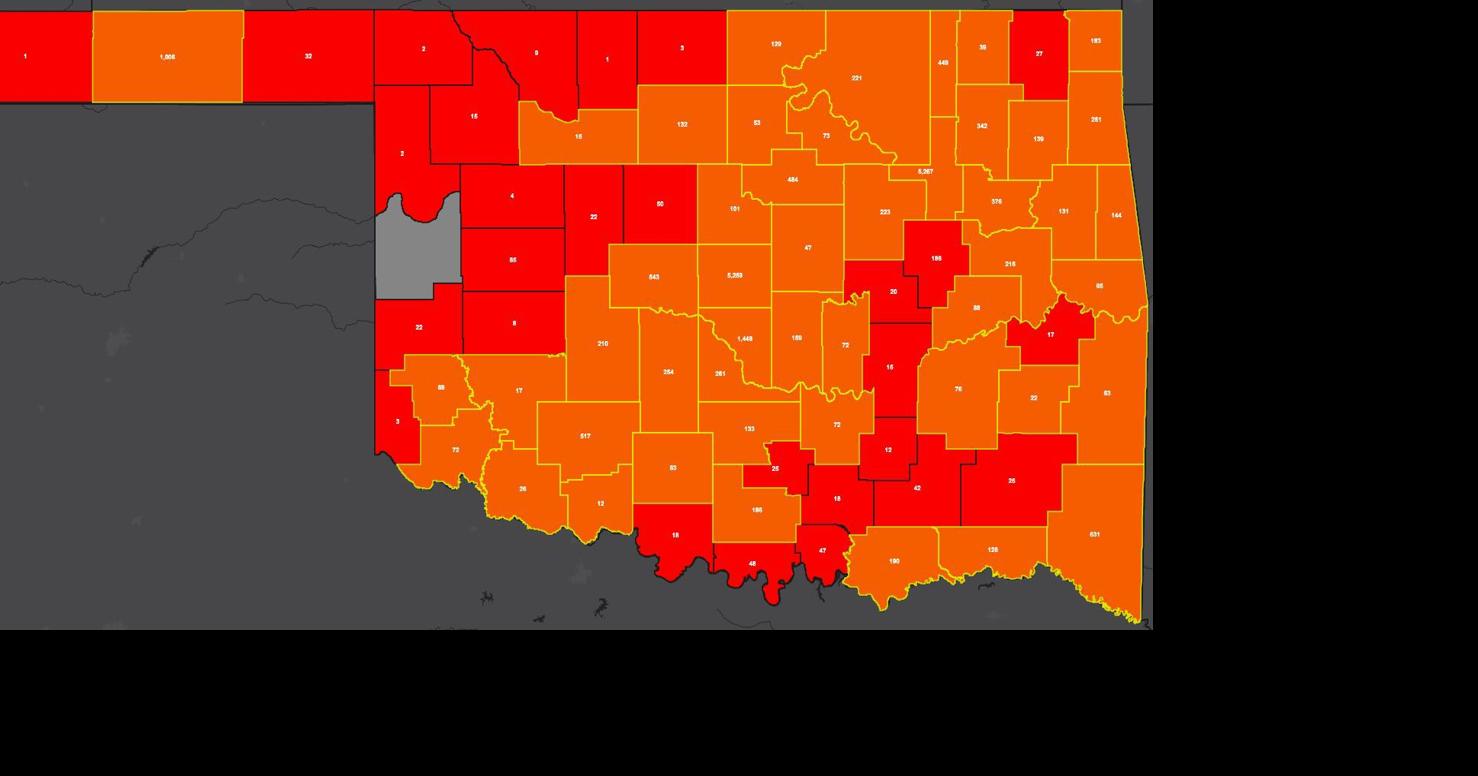 OSDH: Oklahoma sees 1,075 single-day increase in COVID-19 cases; 4 more ...