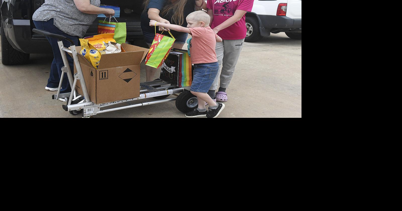 Donating from the heart: Local boy with autism makes donation to Enid ...