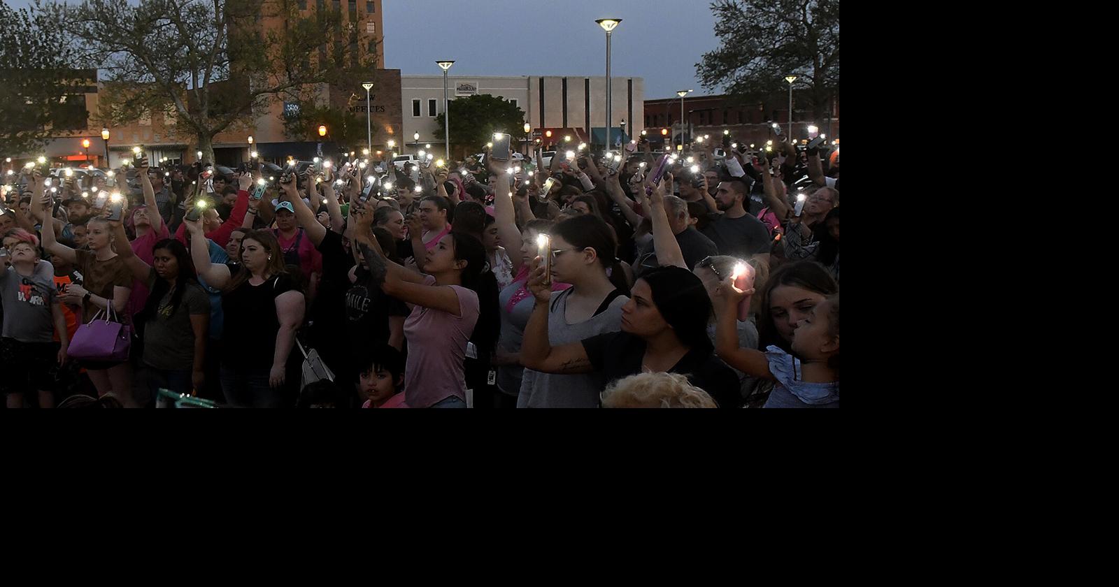 'We are here for Caliyah': Vigil held for 2-year-old girl found dead ...