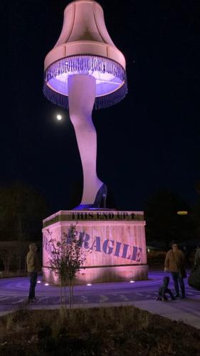 'A Christmas Story' Leg Lamp to celebrate solar eclipse in south ...