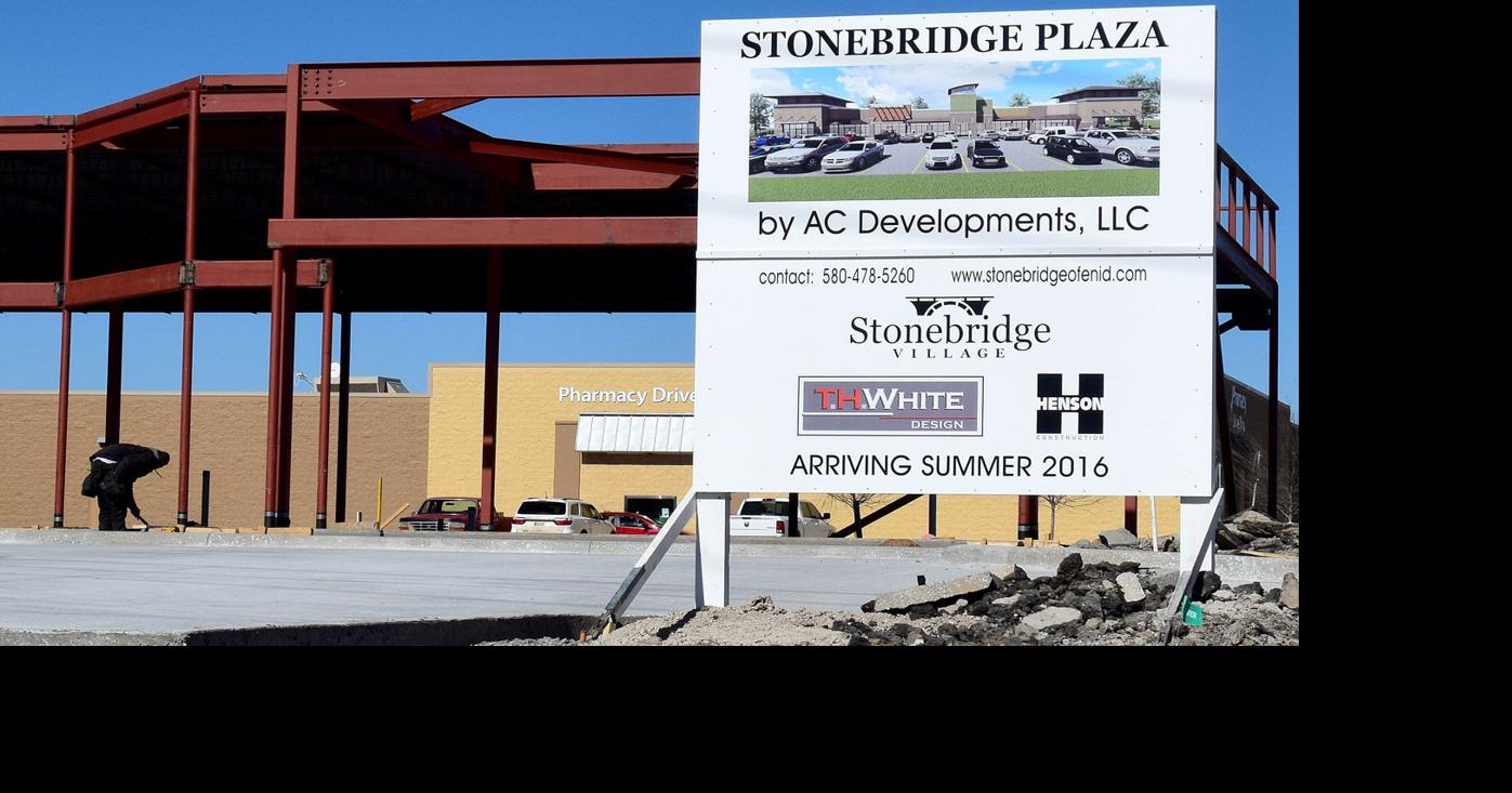 Stonebridge Plaza construction taking shape | Local News | enidnews.com