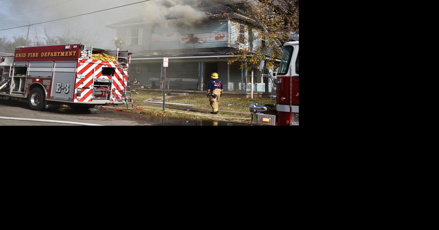 Multi-story home on East Oak heavily damaged by fire Saturday | News ...