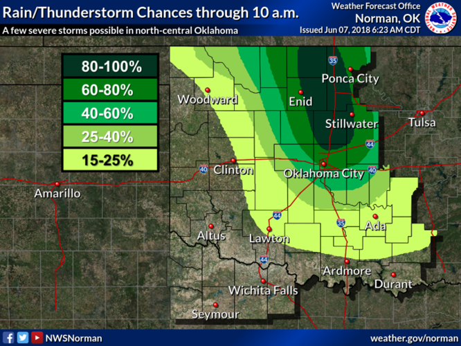 Torrential rainfall prompts flood advisory for Enid area | News ...