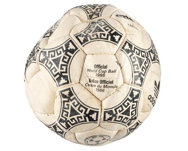 Ball Diego Maradona used to score ‘Hand of God’ goal for sale ...