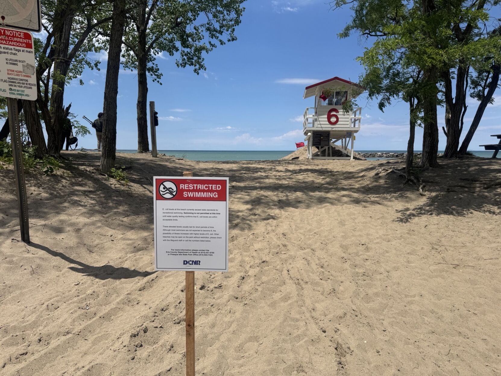 Beach 6 Under Swimming Restriction as E. Coli Levels Spike | News ...