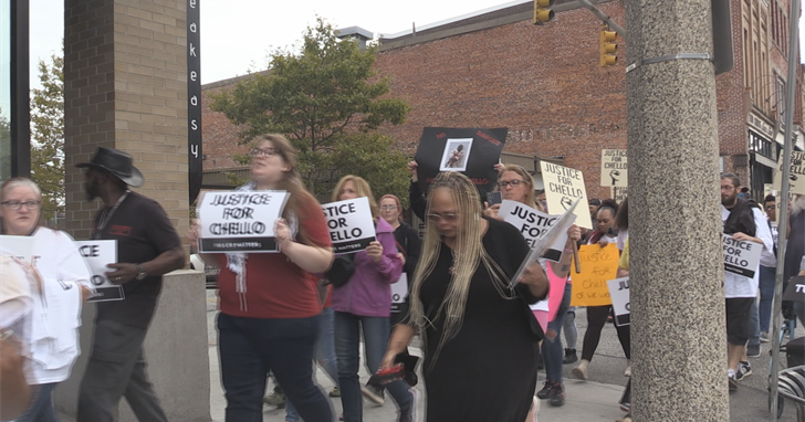 Supporters of Marchello Woodard Hold Rally | Local News | erienewsnow.com