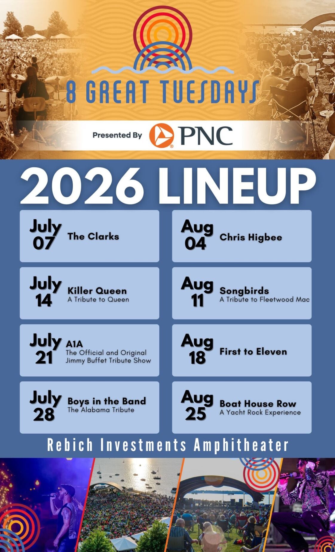 Erie Events Announces 8 Great Tuesday’s Lineup | News | erienewsnow.com