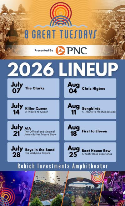 Erie Events Announces 8 Great Tuesday’s Lineup | News | erienewsnow.com