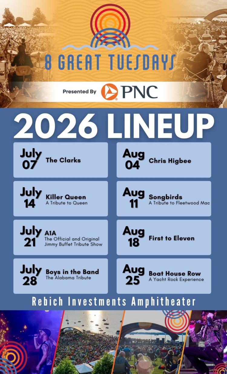 Erie Events Announces 8 Great Tuesday’s Lineup | News | erienewsnow.com