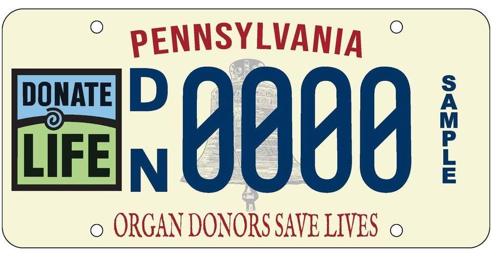 Donate Life Special License Plates that Recognize Donors | News ...