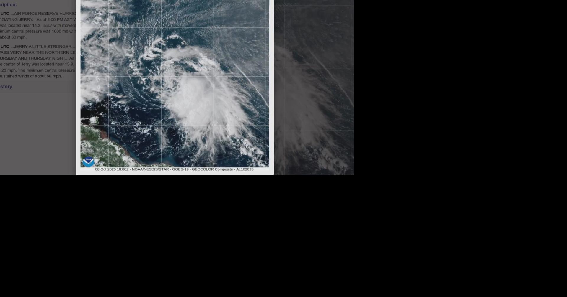 Tropical Storm Jerry Could Develop into a Hurricane | Washington D.C ...