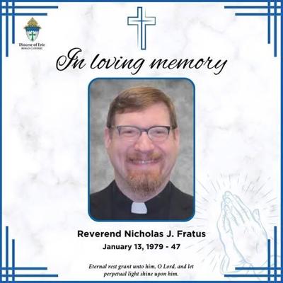 Erie Catholic Diocese Announces Death of Fr. Nick Fratus | Local News ...