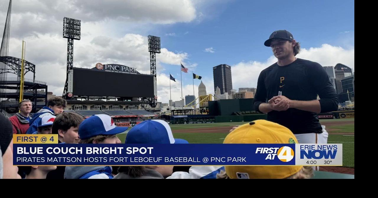 Blue Couch Bright Spot: Pirates' Isaac Mattson Hosts Fort LeBoeuf's ...