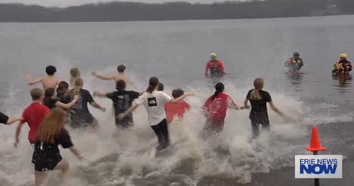 Freezing for a Great Reason at Edinboro Lake | Local News | erienewsnow.com