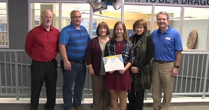 Warren Area High School Student is First to Receive C.L.A.S.S. Act ...