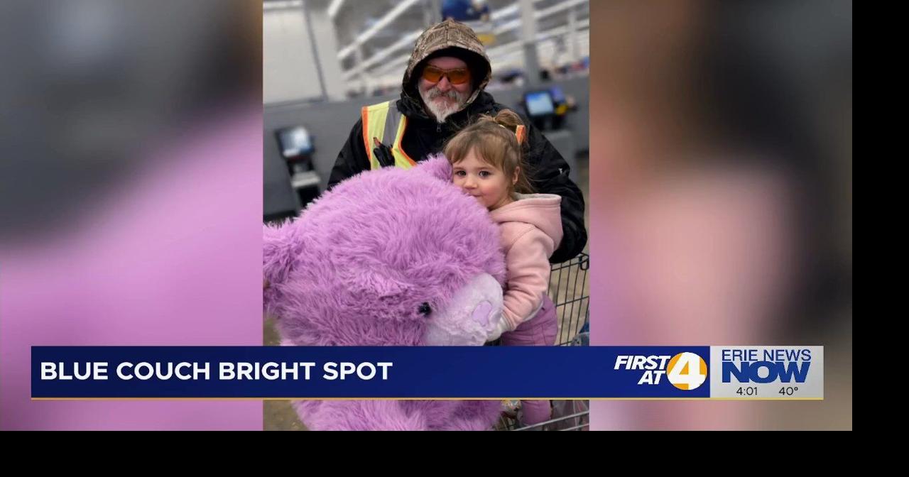 Blue Couch Bright Spot: Corry Walmart's Generous Employee ...
