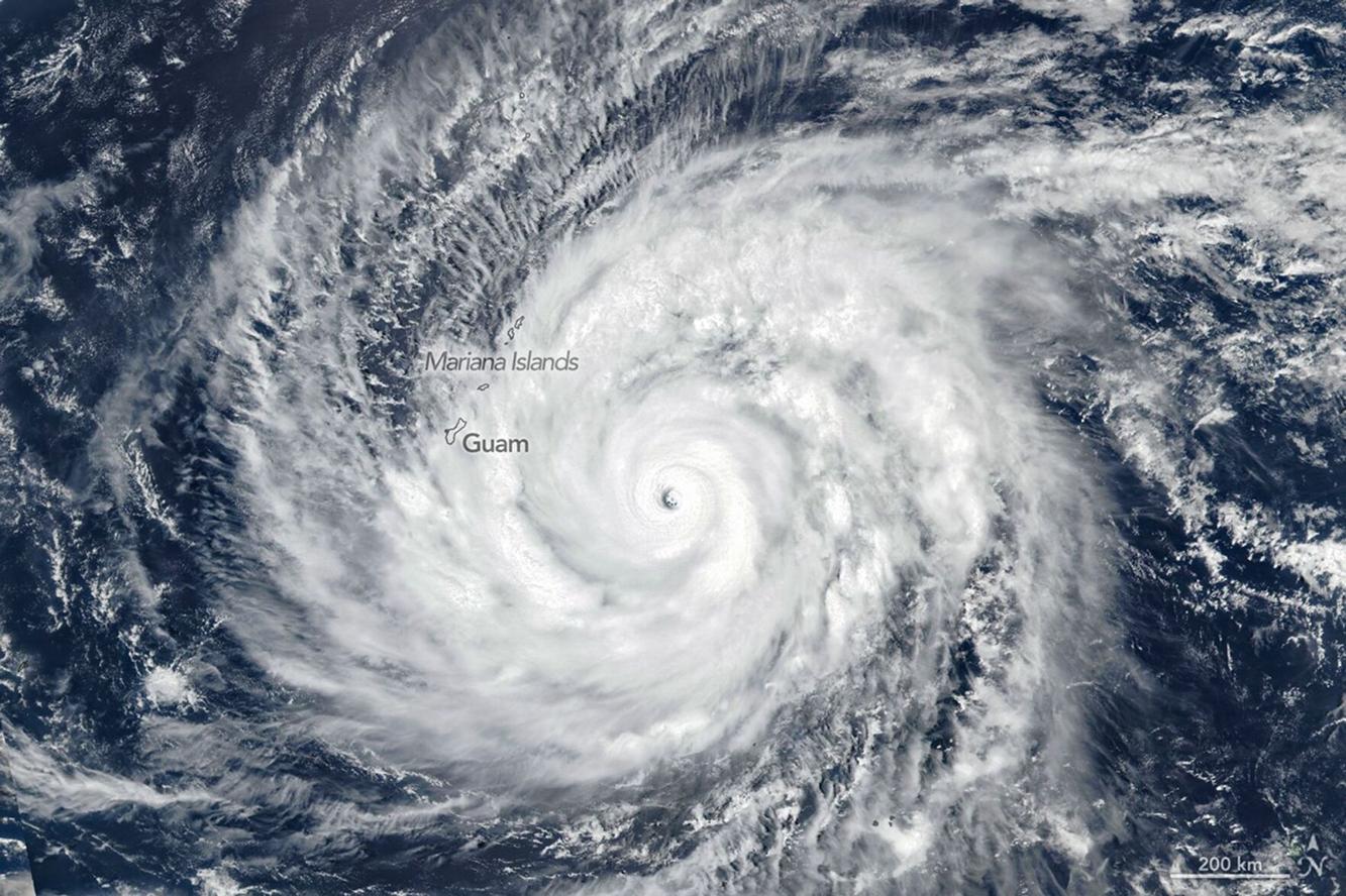 Super Typhoon Sinlaku’s Storm Duration in Western Pacific Concerns NWS ...