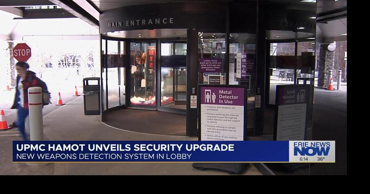 UPMC Hamot Installs New Weapons Detection System | News | erienewsnow.com