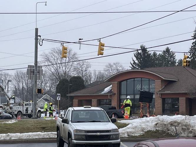 Wire installation underway at Sterrettania intersection | News ...