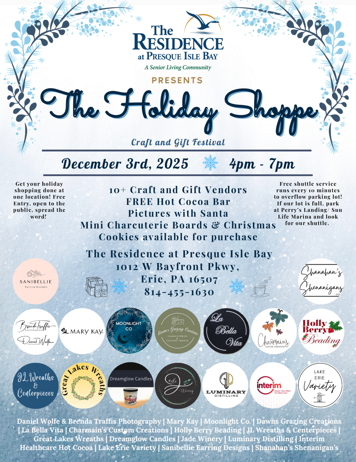 Presque Isle Bay Senior Living Hosts Holiday Event | News | erienewsnow.com