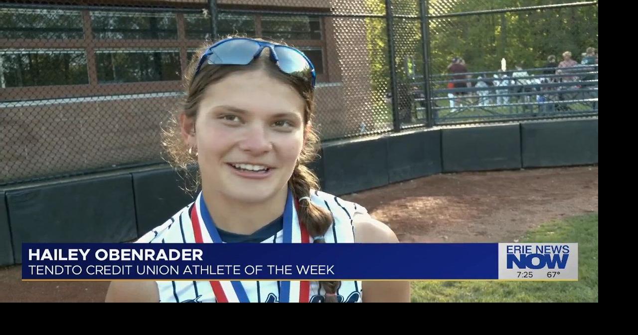 Tendto Credit Union Athlete of the Week: Hailey Obenrader | Athlete of ...