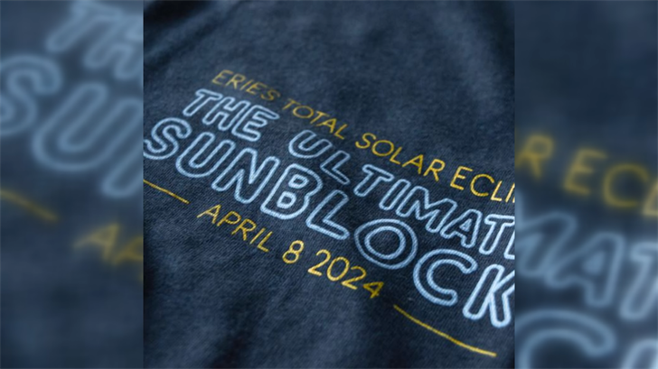 Erie Apparel Introduces Total Solar Eclipse Merchandise | Archive ...