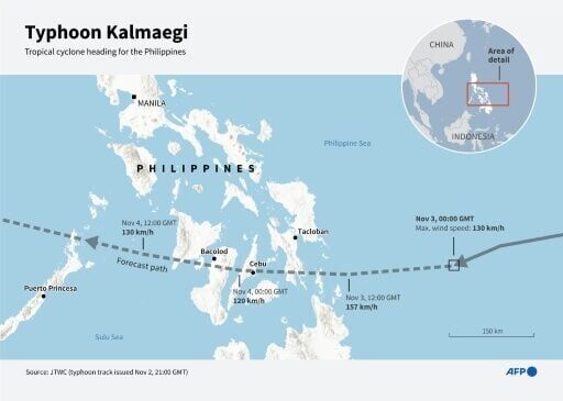 Tens of thousands shelter as typhoon slams into Philippines | National ...