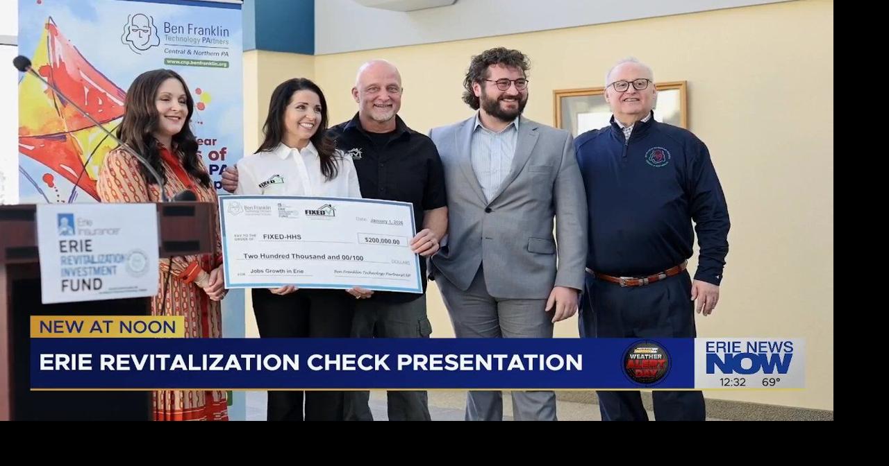 Erie Revitalization Check Presentation | News | erienewsnow.com