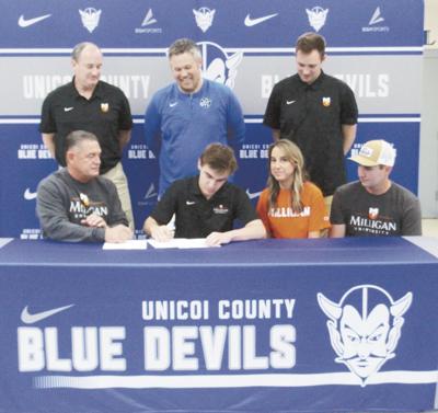 Eli Johnson signs to play for Milligan | Sports | erwinrecord.net