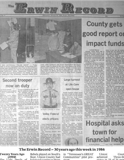 Hospital asks town for financial help | Living | erwinrecord.net