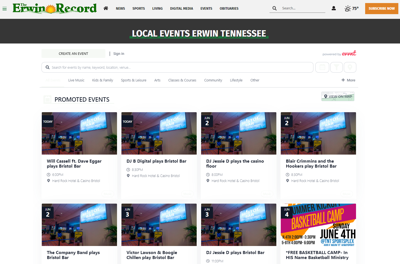 Event calendar a one-stop shop for regional happenings | Living ...