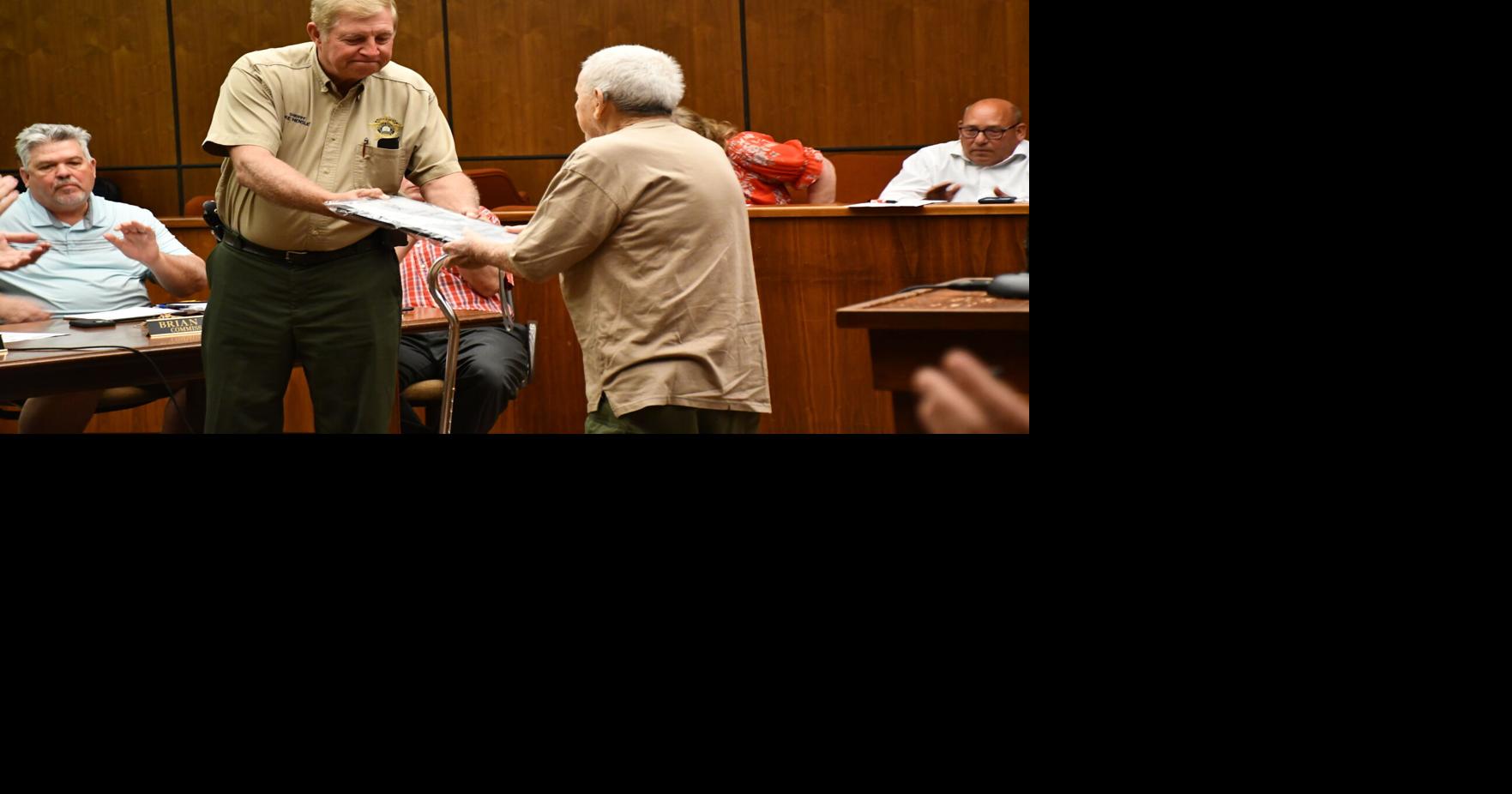 Charles Erwin honored for service to county | Local News | erwinrecord.net