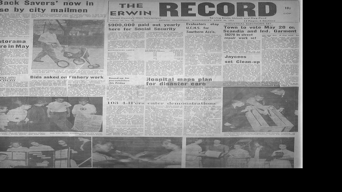 The Erwin Record- News, Weather, and Sports | Local News for Erwin ...