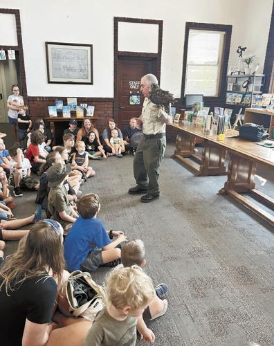 Ranger Marty Silver brings along owl for UCPL visit | News ...