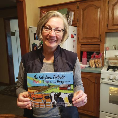 Self-published local author pens books for dairy kids | News ...