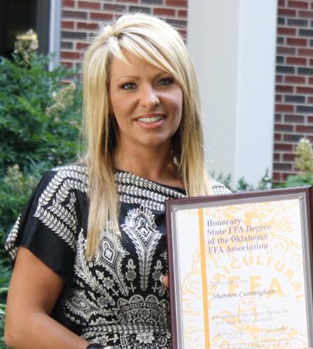 Cunningham earns honorary degree | News | farmtalknews.com