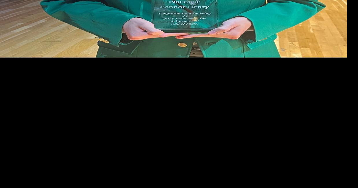 Arkansas State 4-H president Connor Henry inducted into Arkansas 4-H ...