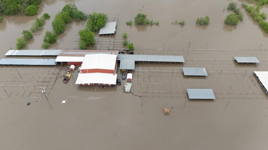 Flooding devastation hits Fort Scott Livestock Market | News ...