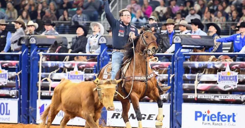 Northeast Oklahoma team roper wins big at The American | News ...