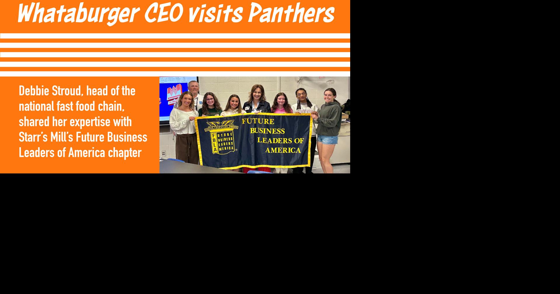 Whataburger CEO Visits Starr’s Mill | School | fayette-news.net