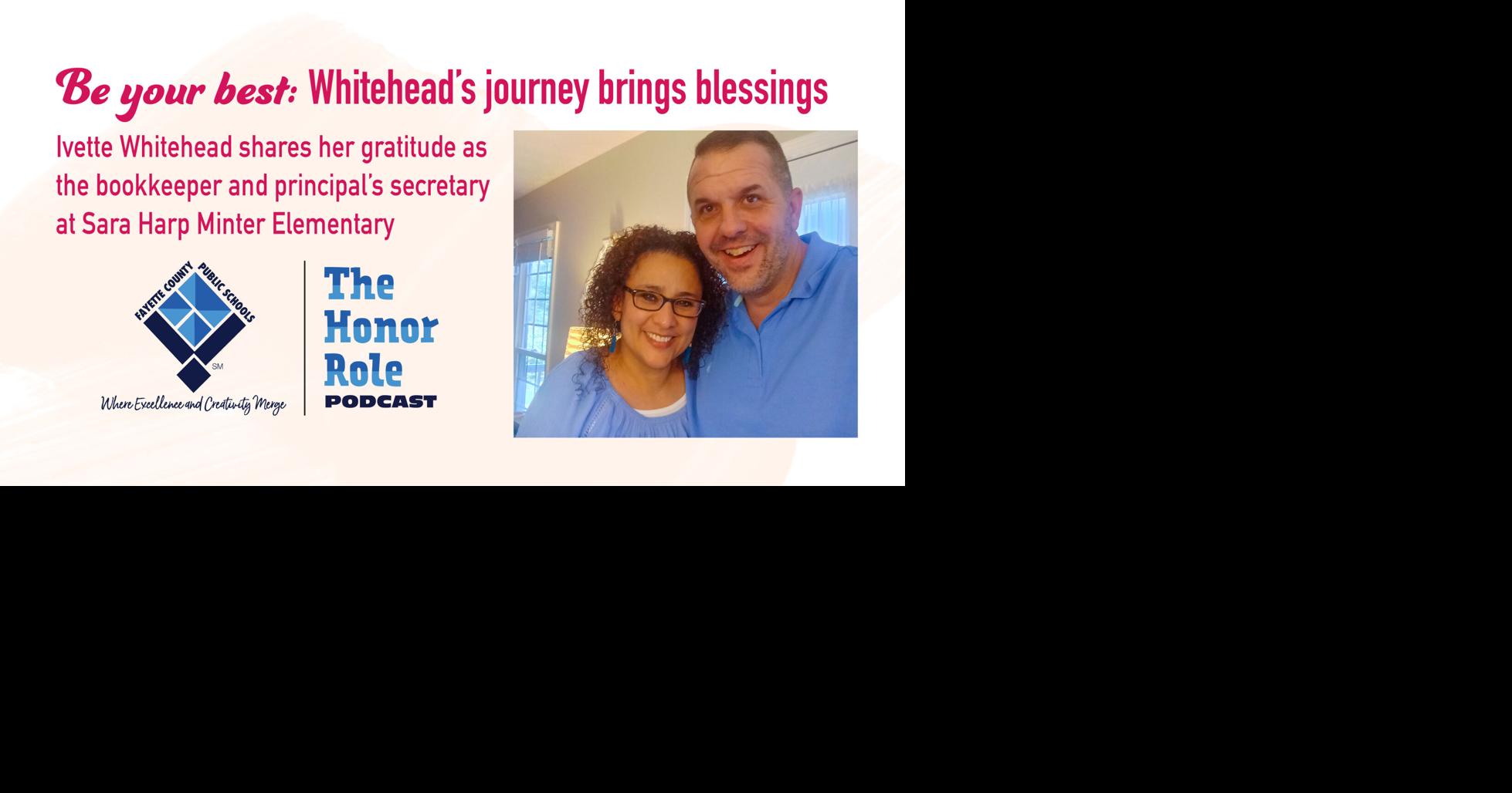 Be Your Best: Whitehead’s Journey Brings Blessings | School | fayette ...