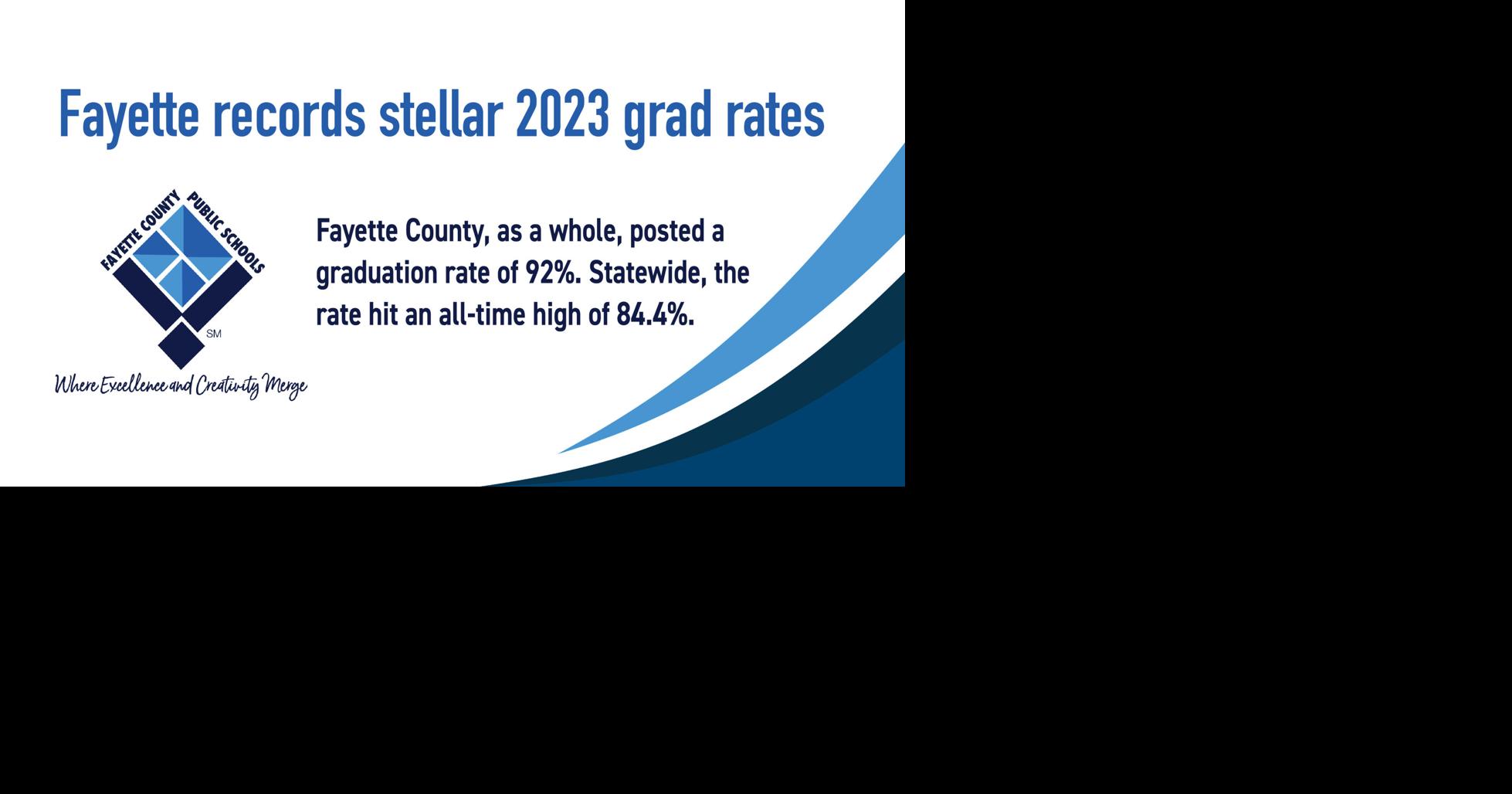 Fayette County Records Stellar 2023 Graduation Rates | School | fayette ...